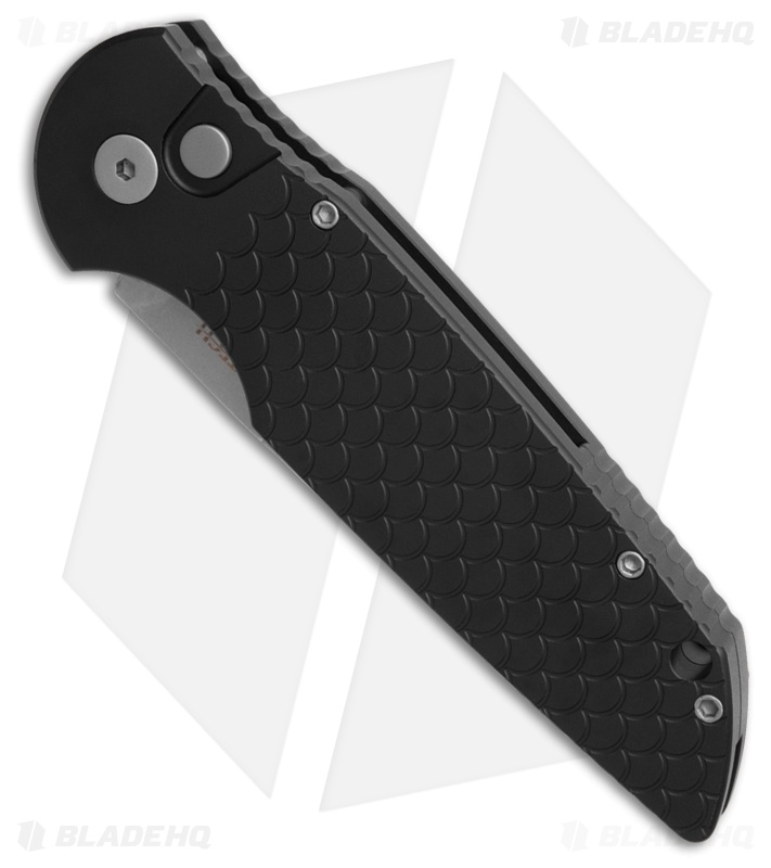 Pro-Tech TR-3 X1 Knife Automatic | Stonewash | Blade HQ