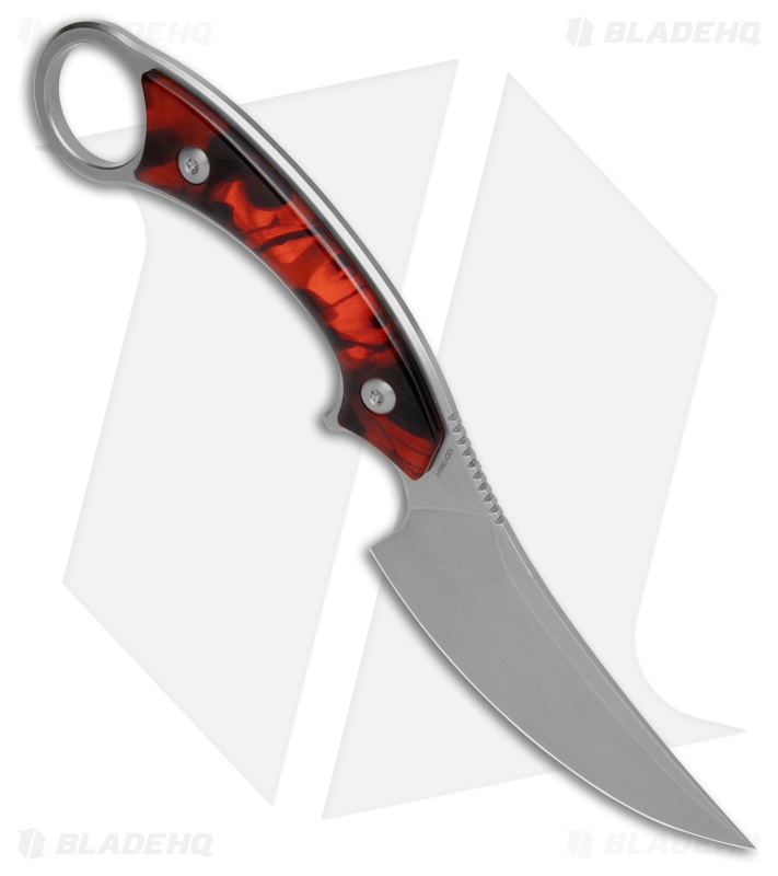 QSP Viper Fixed Blade Knife Toroise Resin SW