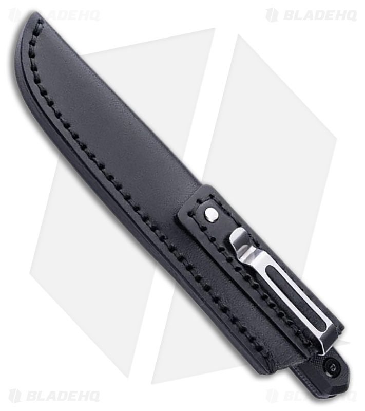 Real Steel Dex Knife | Black G-10 + Carbon Fiber