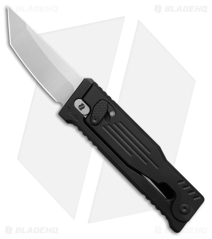 Reate EXO-Mini Tanto Gravity Knife | Black | Satin Nitro V