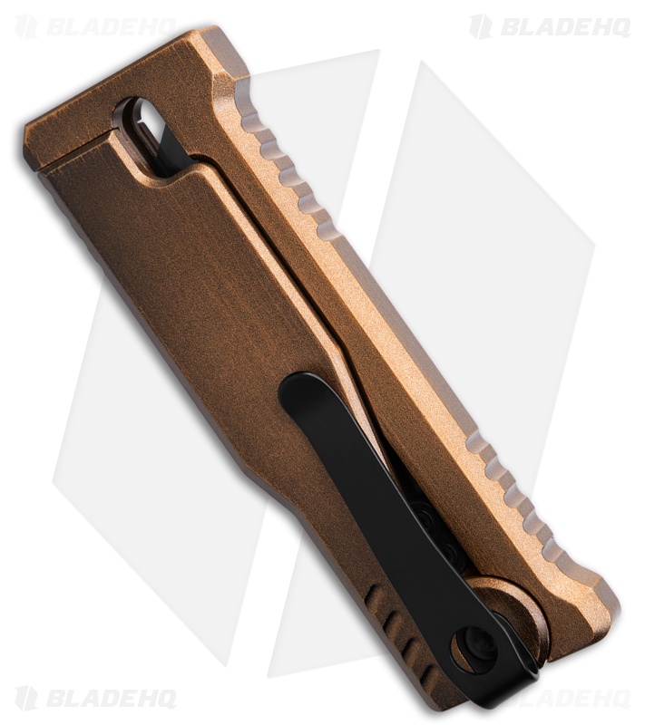 Reate EXO-U Gravity Knife | Distressed Bronze