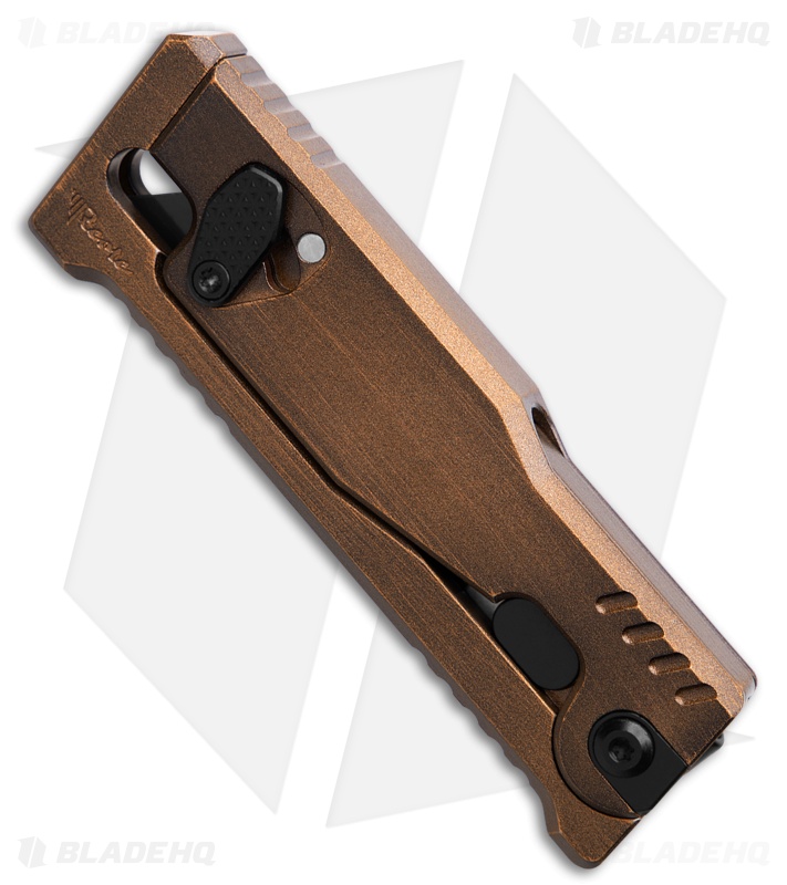 Reate EXO-U Gravity Knife | Distressed Bronze