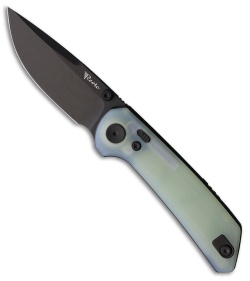 Reate PL-XT Pivot Lock Knife Jade G-10 Black PVD