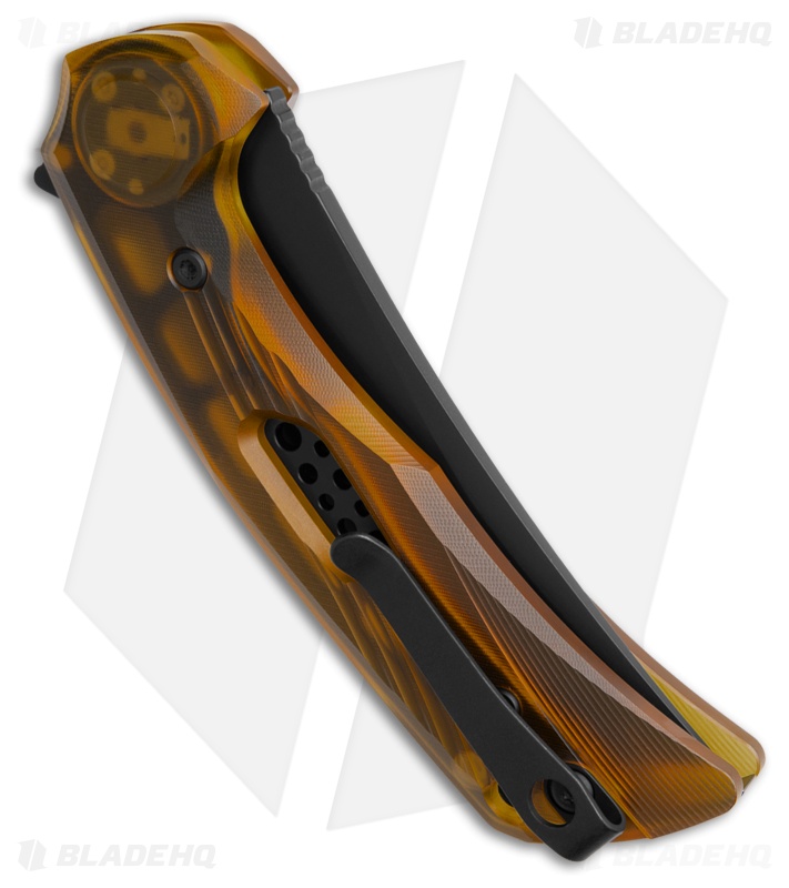 Reate PL-7 Knife Yellow Ultem Black PVD