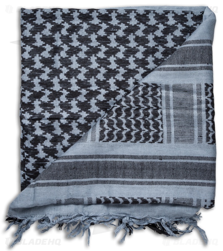Red Rock Outdoor Gear Tactical Shemagh Head Wrap (Slate Blue/Black ...