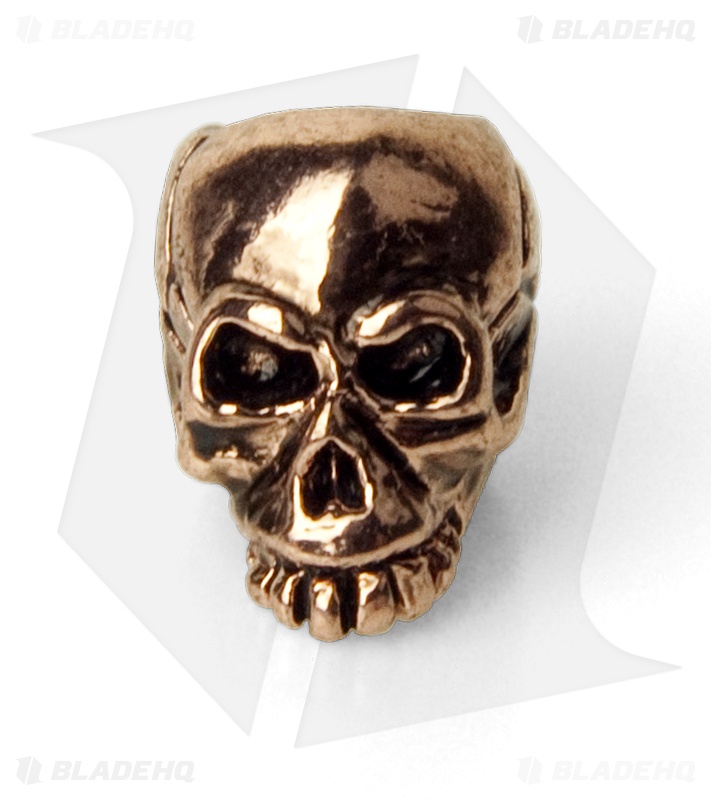 Schmuckatelli Joe Skull Lanyard Bead (Antique Copper) - Blade HQ