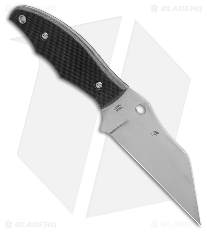 Spyderco Ronin 2 Fixed Blade Knife G-10 (4.1" Satin) FB09GP2 - Blade HQ