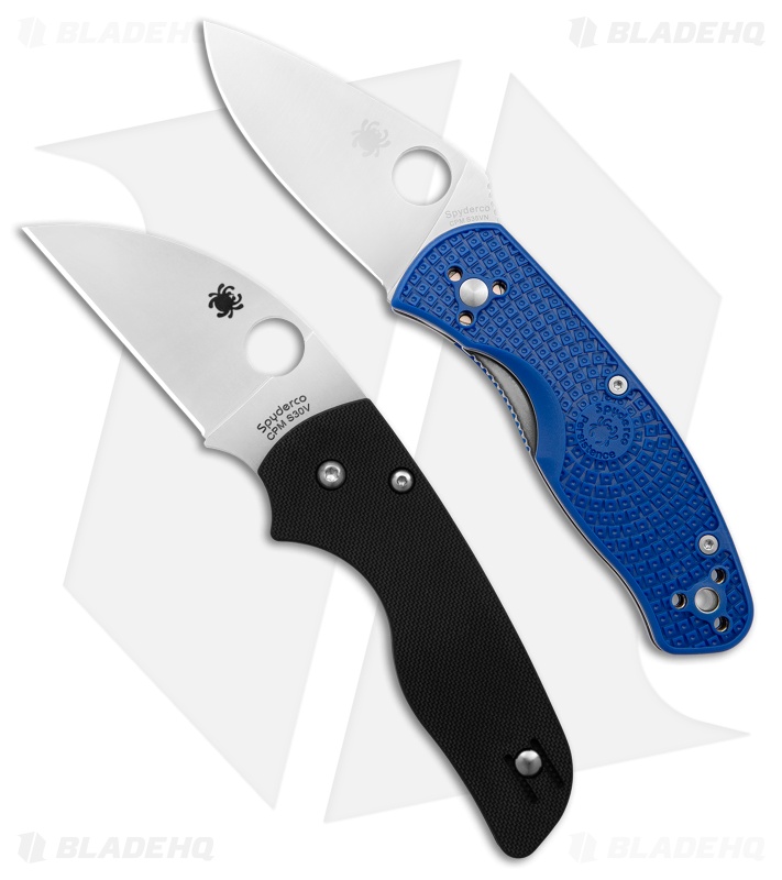 Spyderco Paramilitary 2 + SpyOpera Carbon Fiber Knife Bundle - Blade HQ