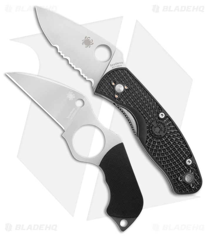 Spyderco Siren + Endela Lightweight Knife Bundle - Blade HQ