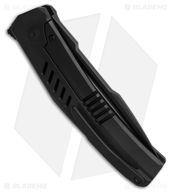 Steel Addiction Large Krypton Frame Lock Knife Black Ti