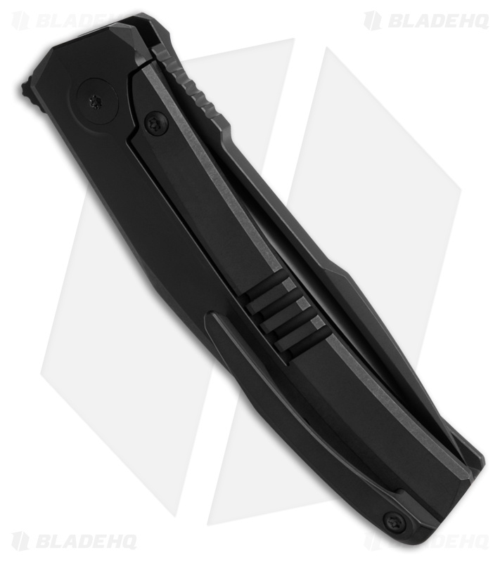 Steel Addiction Small Krypton Frame Lock Knife Black Ti/Lava Flow CF