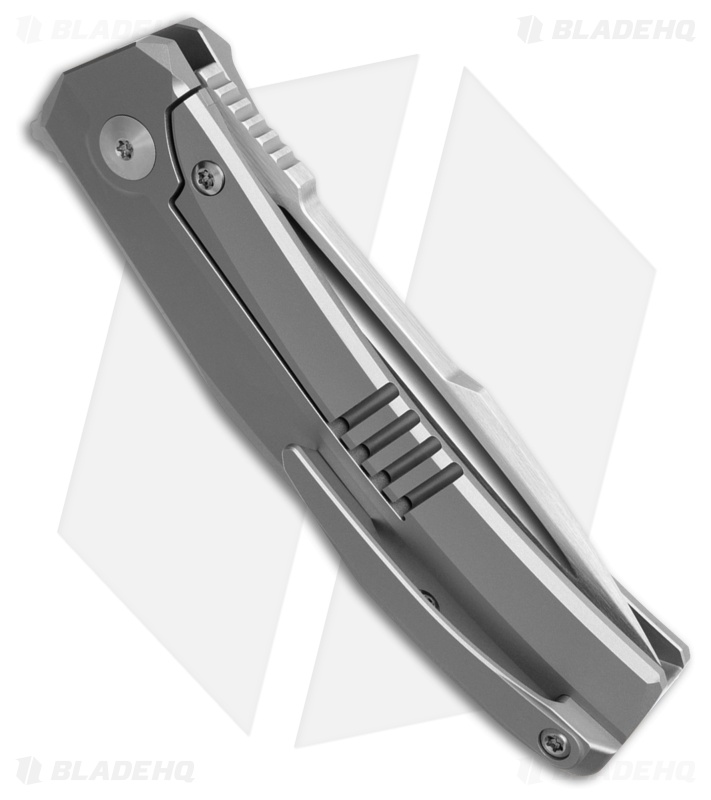 Steel Addiction Small Krypton Frame Lock Knife Timascus