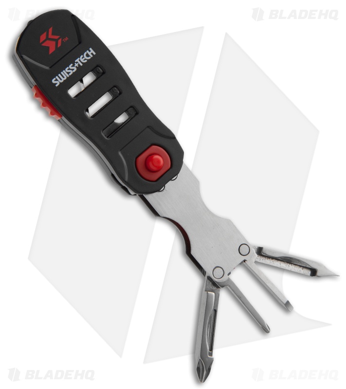 Swiss Tech Transformer 6 in 1 Folding Screwdriver Set TFCSBK-2 - Blade HQ