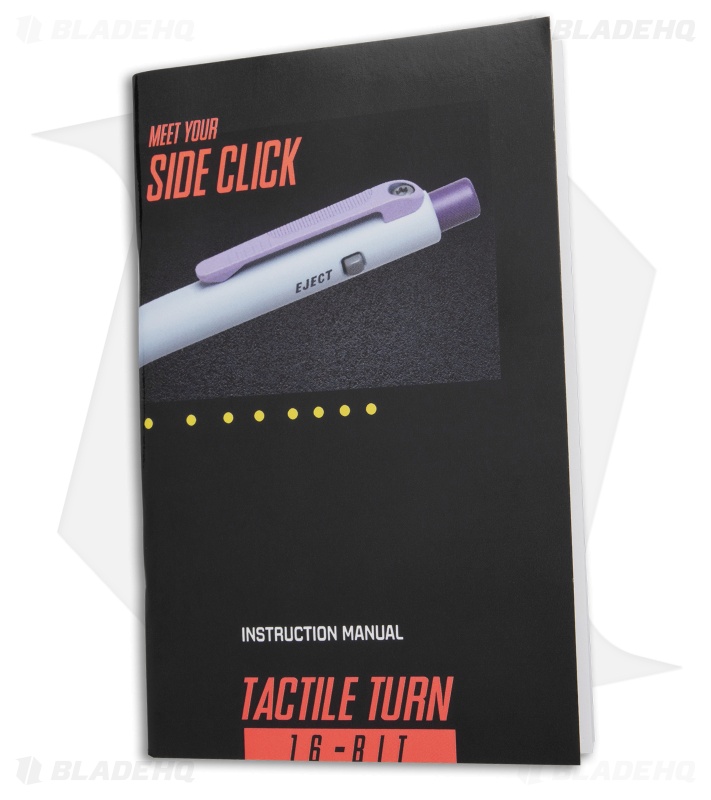 Tactile Turn Side Click (Standard) Pen - Ti 8-Bit - Blade HQ