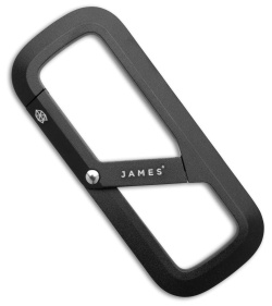 The James Brand The Madison Carabiner - Black - Blade HQ