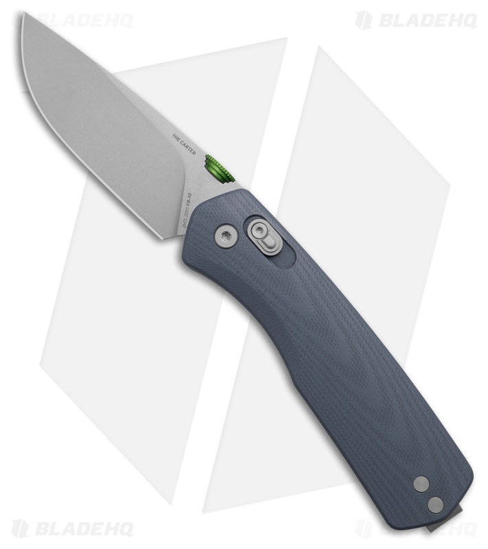 The James Brand The Carter Knife Tidal Blue G-10 SW