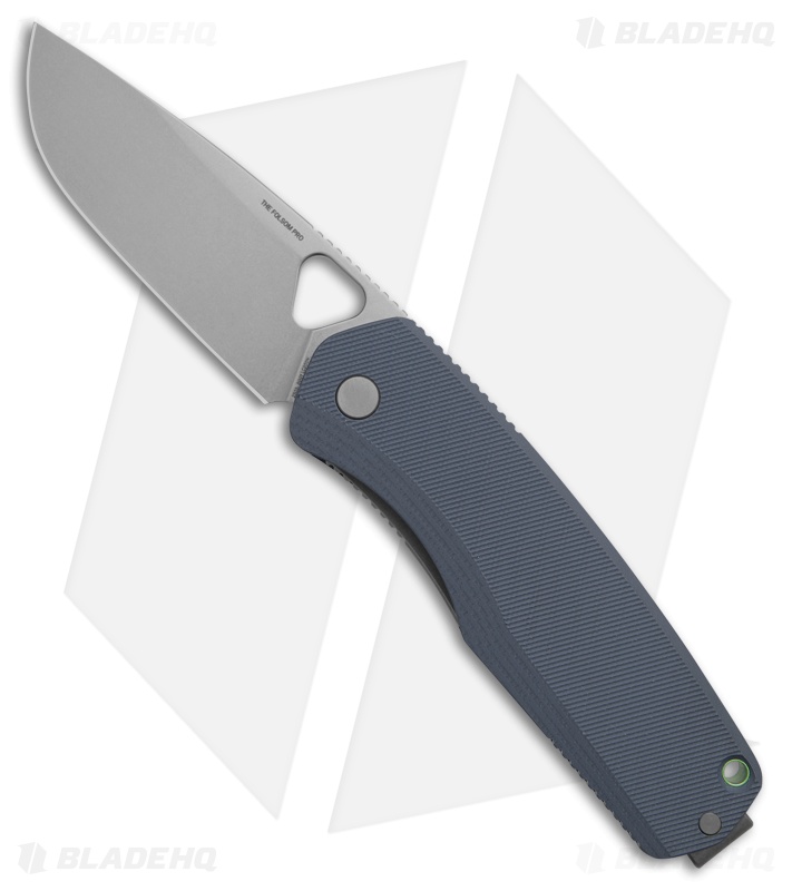 The James Brand The Folsom Pro Knife Tidal Blue G-10 SW