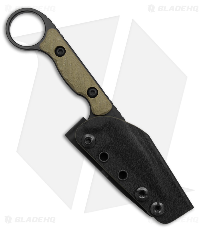 Toor Knives Jank Shank W | Ranger Green G-10 | Black