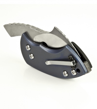 TuffKnives War Toad Carbon Fiber Friction Folder Knife (2.1" Satin ...