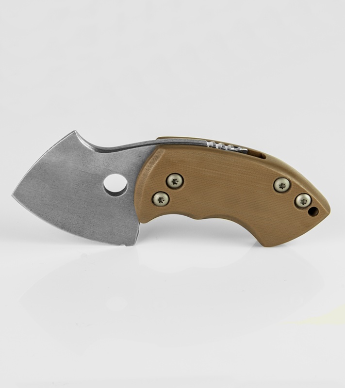 TuffKnives War Toad Smooth G-10 Friction Folder Knife (2.1" SW) - Blade HQ