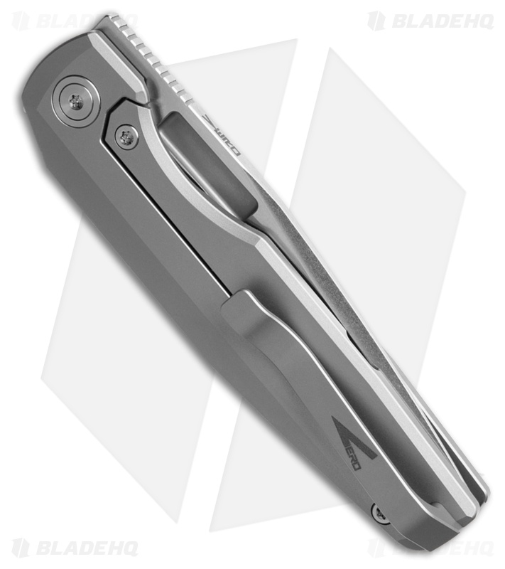 Vero Engineering Lux Mini 3.3 Knife Bead Blast Titanium SW