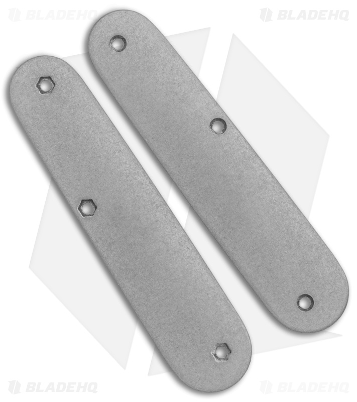 Flytanium Contoured Titanium Scales for Victorinox Cadet Swiss Army ...
