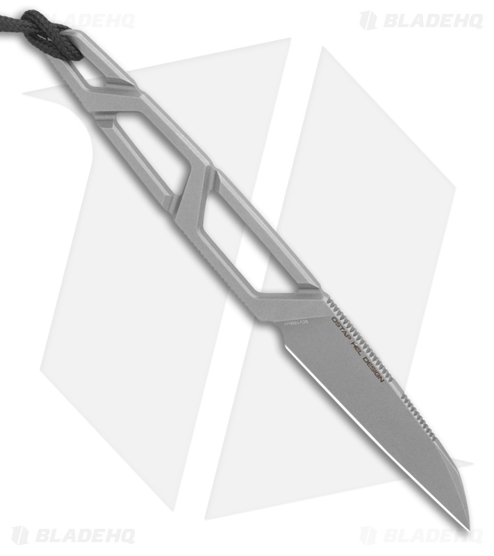 SENCUT TEXO Fixed Blade Neck Knife | Stonewash 9Cr18MoV