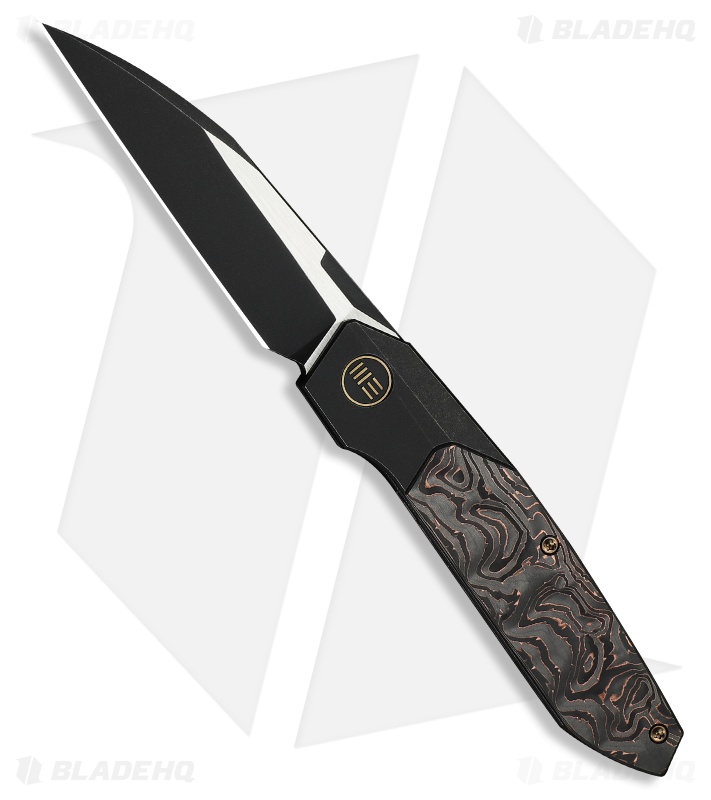 WE Knife Co. Brr15 Knife CF/Copper Ti Black SW/Satin