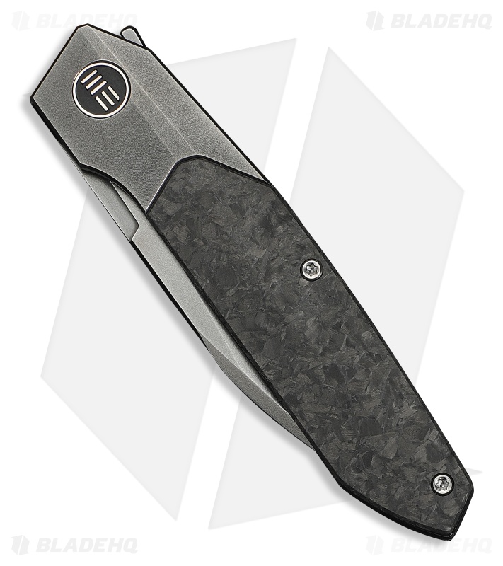 WE Knife Co. Brr15 Knife Carbon Fiber/Ti Gray/Polish