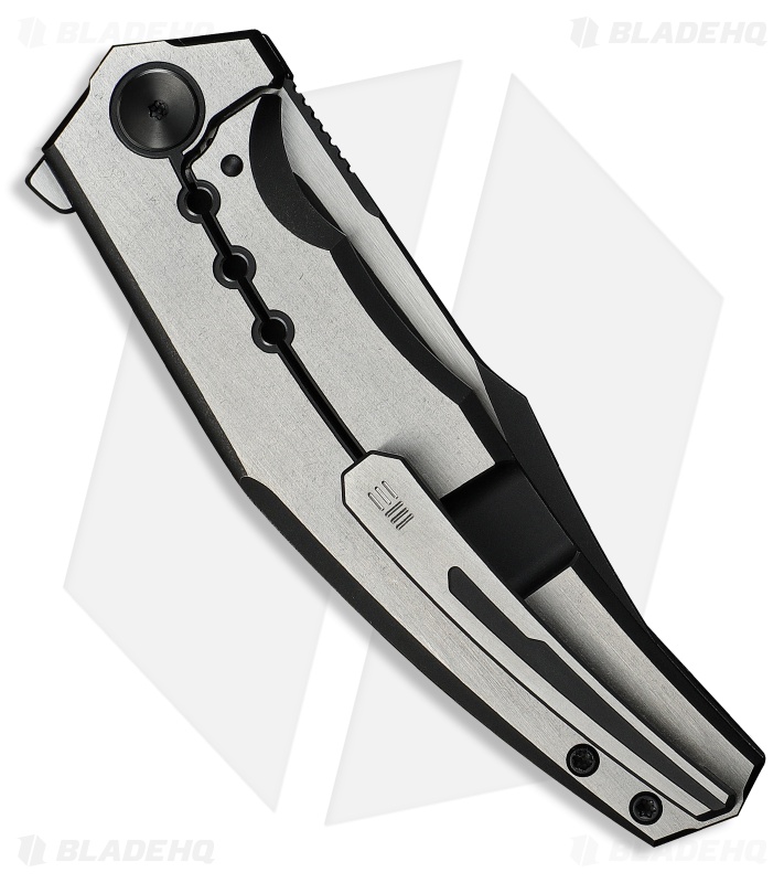 WE Knife Co. Kyklos Knife Black/Satin Ti Black SW/Satin