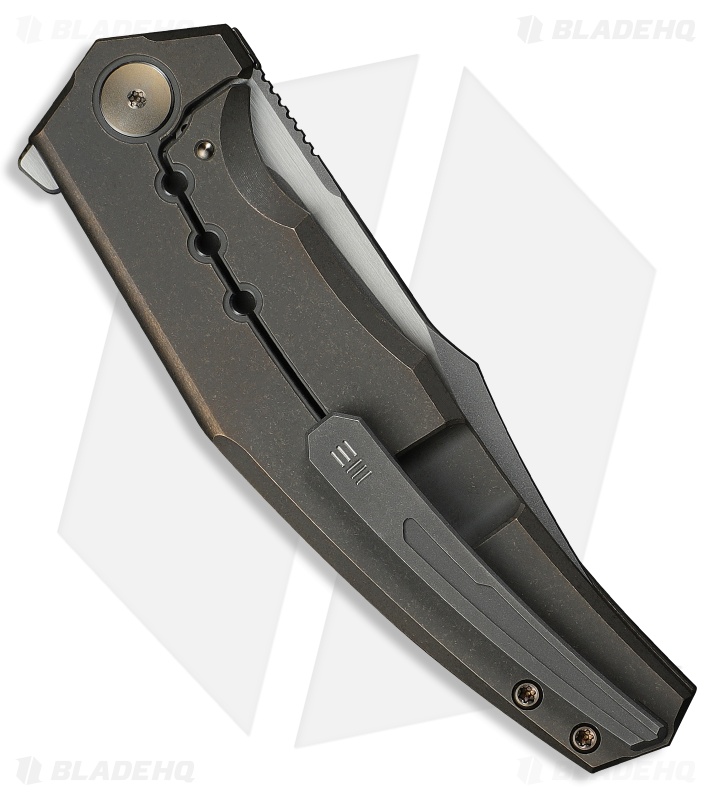 WE Knife Co. Kyklos Knife Bronze Titanium Gray/SW