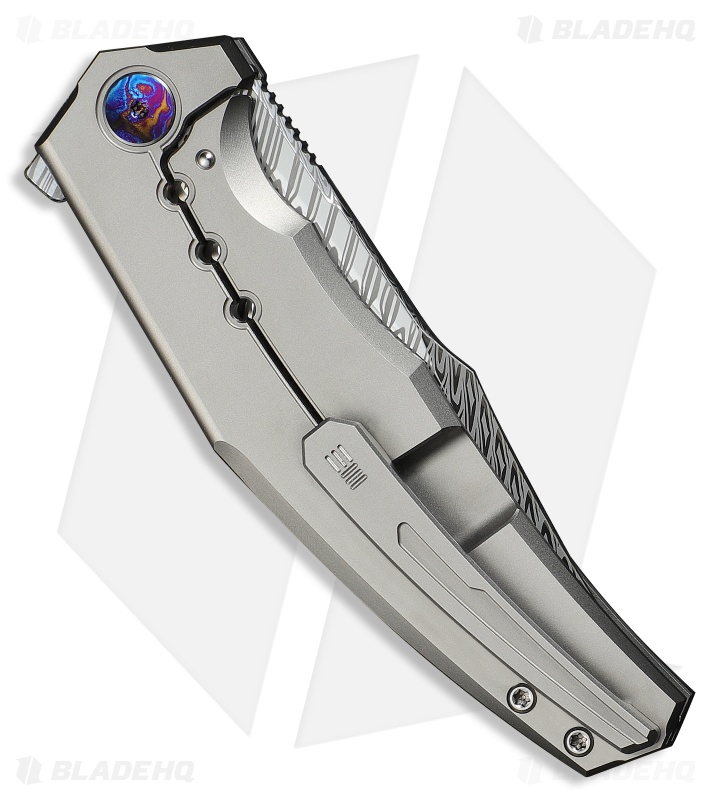 WE Knife Co. Kyklos Knife Titanium Damascus