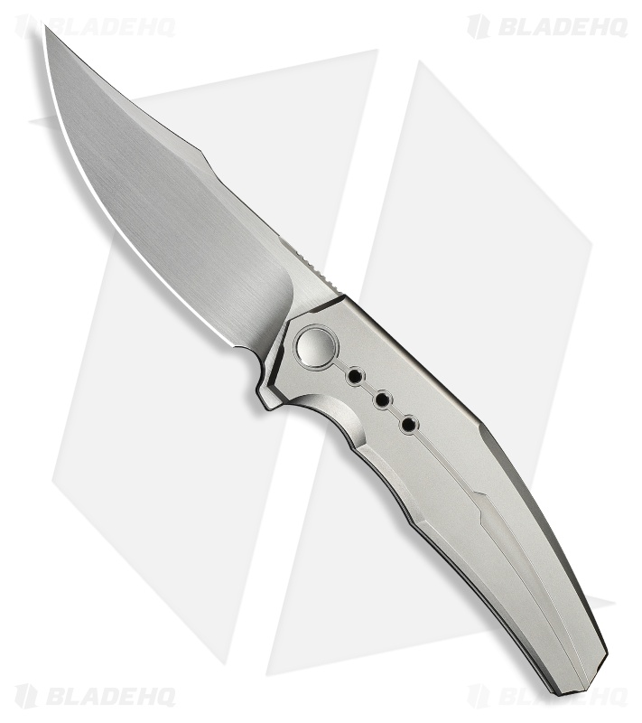 WE Knife Co. Kyklos Knife Titanium Hand Rubbed Satin