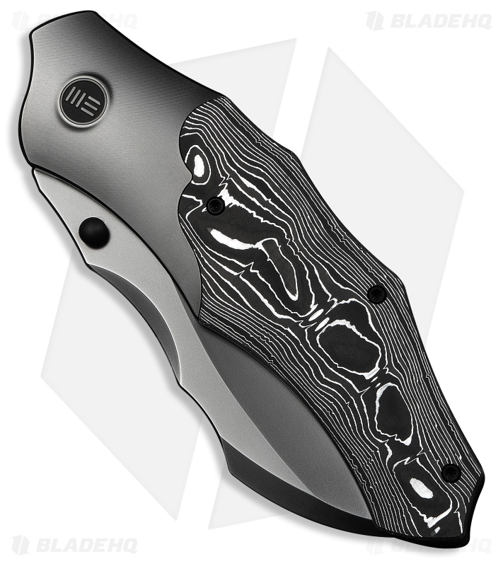 WE Knife Co. Orc Boss CF/Silver Ti Hawkbill Gray/Polish 20CV