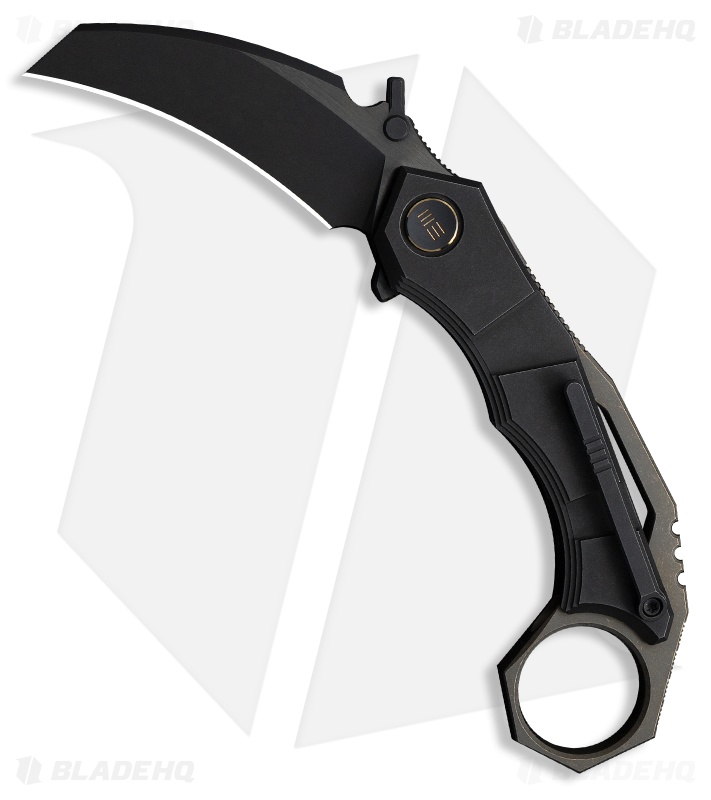 WE Knife Co. Tayra Knife Black/Bronze Ti Black/Black SW