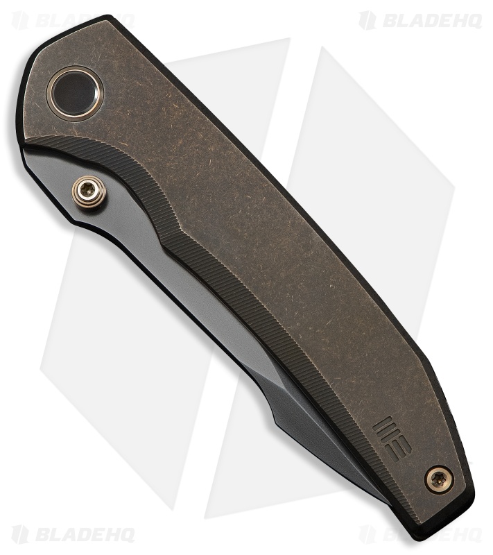 WE Knife Co. Ryson Bronze Ti Harpoon Gray/Polish M390