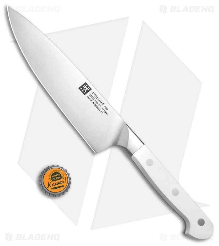 Zwilling Pro Le Blanc 7" Chef's Knife | White | Blade HQ