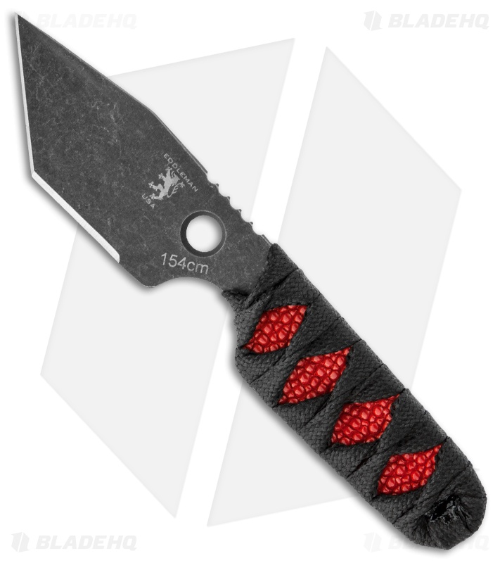 Sam Eddleman Dashi Gen 2 Tanto Neck Knife Cord Wrap Red Rayskin (2 ...