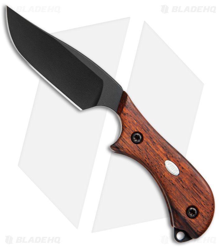 Millit Knives Hawk Pony Fixed Blade Knife Cocobolo w/ Black Sheath (2. ...