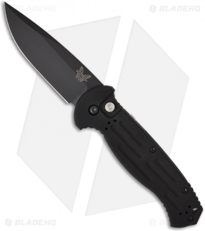 Benchmade 9051BK AFO II Automatic Knife (3.56" Black) - Blade HQ