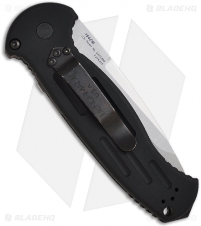 Benchmade 9052 AFO II Tanto Automatic Knife (3.56" Satin) - Blade HQ