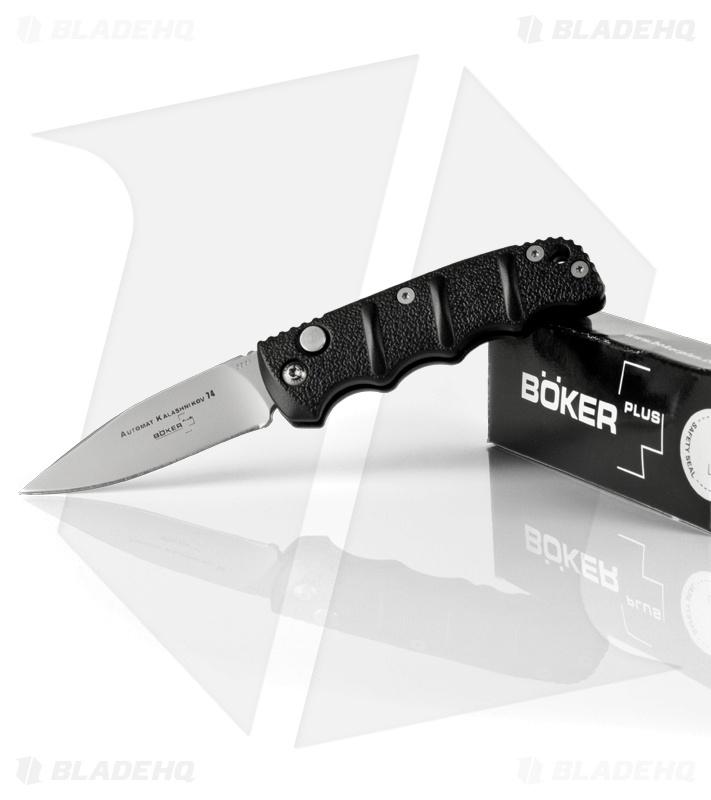 Boker Mini Kalashnikov Automatic Knife | 2.5" Bead Blast + Black | Blade HQ