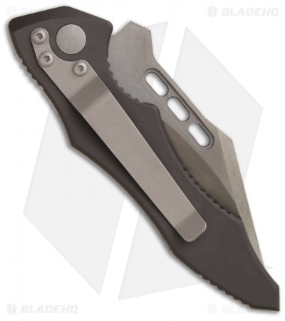 Vintage Microtech Vector Automatic Knife (3.1" Black Serr) 05/2002 ...