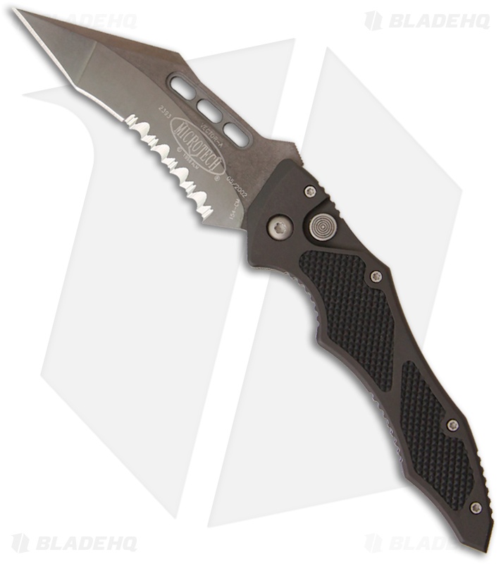 Vintage Microtech Vector Automatic Knife (3.1" Black Serr) 05/2002 ...