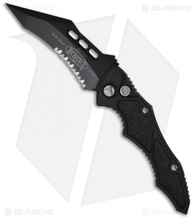 Microtech Vector Automatic Knife (3.95" Black Serr) 132-2 2011 Model ...
