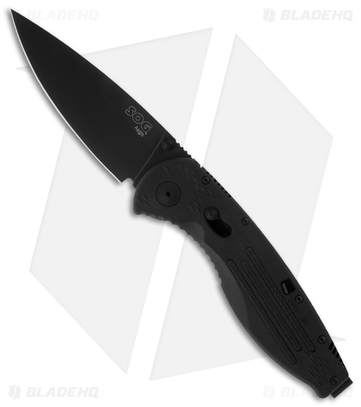 SOG Aegis Knife Spring Assisted Blade (Black) - Blade HQ