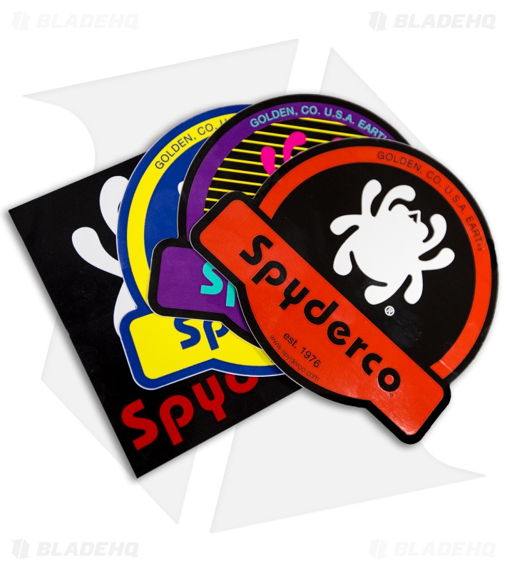 Spyderco Knives Random Sticker Giveaway -- FREE!* - Blade HQ