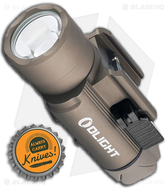 Olight PL-PRO Valkyrie Tan Weapon Light/Mount | 1500 Lumens | Blade HQ