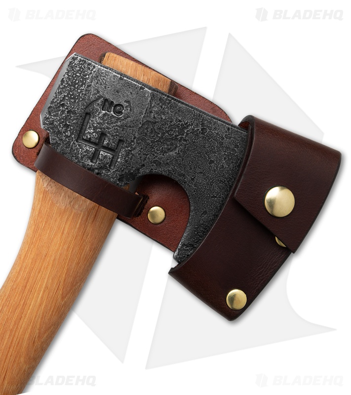 Hoffman Blacksmithing 12" Bearded Hatchet Axe w/Hickory Handle ...