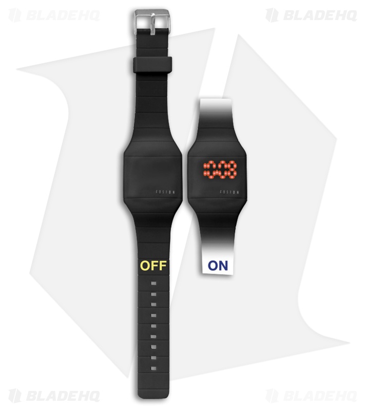 Dakota Fusion LED Wrist Black Plastic Watch DK5124 - Blade HQ